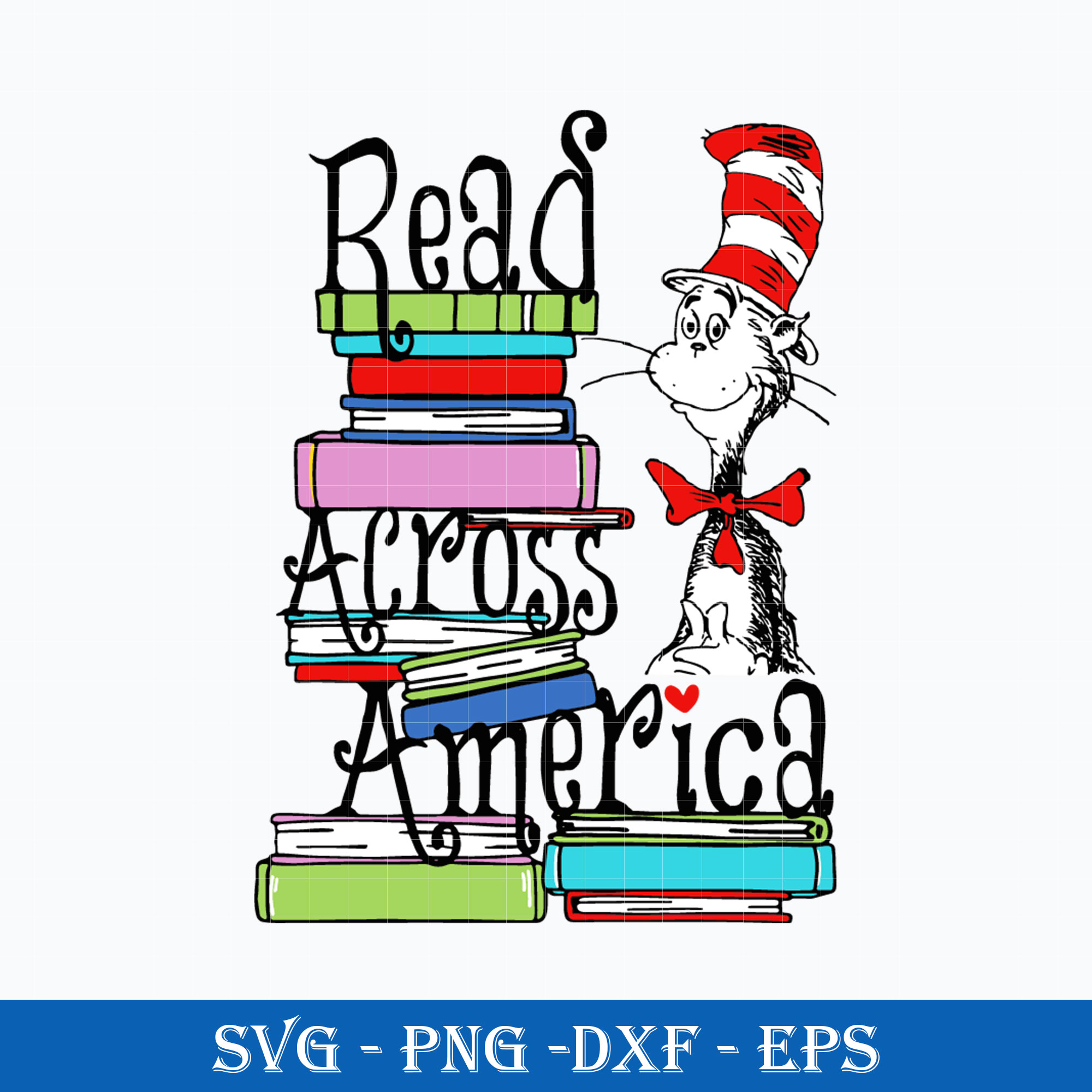 Dr. Seuss Svg, Read Across America Svg, Dr. Seuss Quotes Svg - Inspire ...