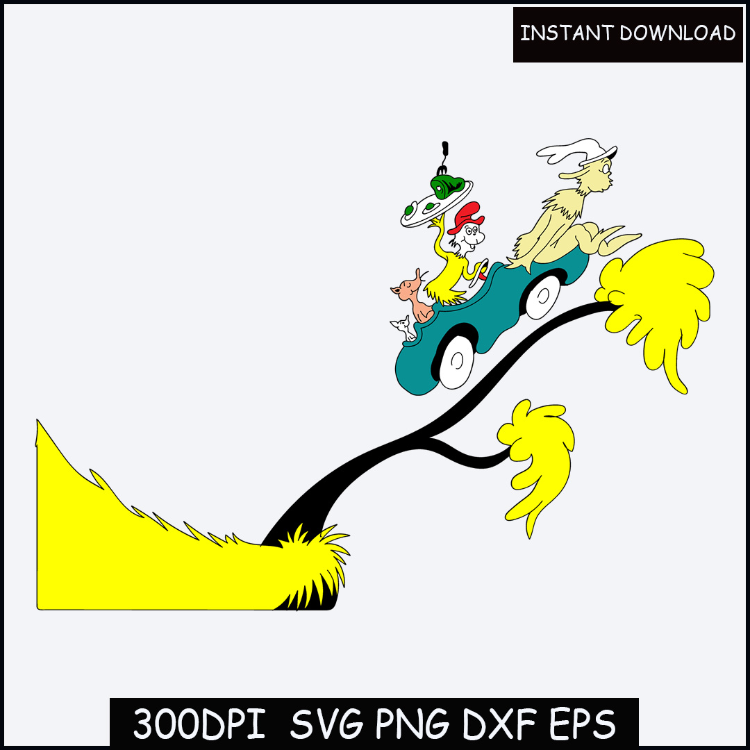 Green Eggs and Ham SVG Cut Files, PNG, EPS, dxf Cutting File | Inspire ...