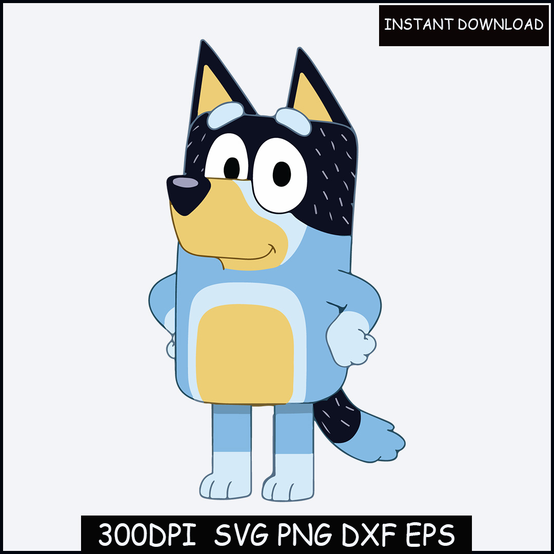 Bluey SVG Bundle - Bluey Cut Files for Cricut - Bluey the Do | Inspire ...