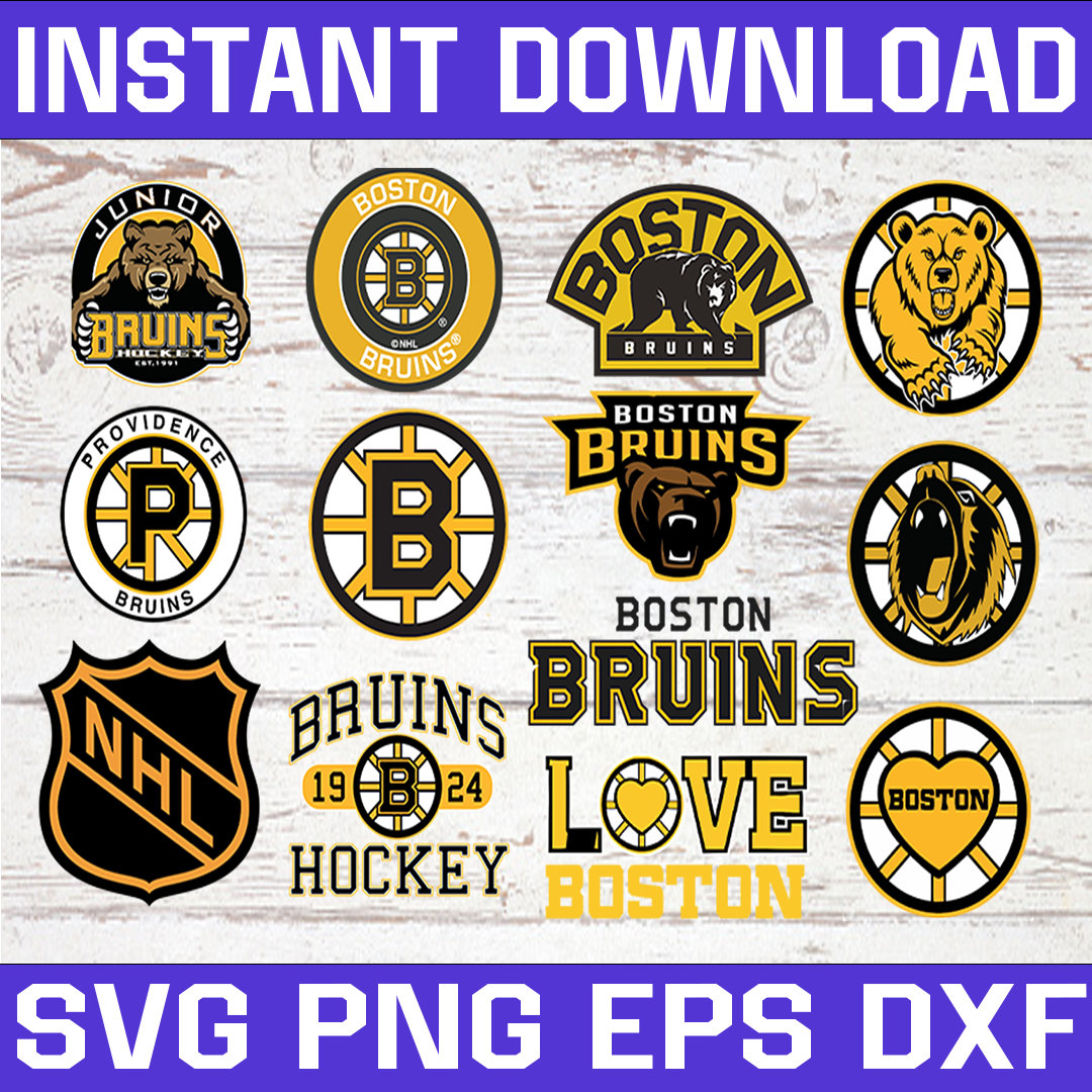 Bundle 13 Files Boston Bruins Hockey Team Svg, Boston Bruins | Inspire ...