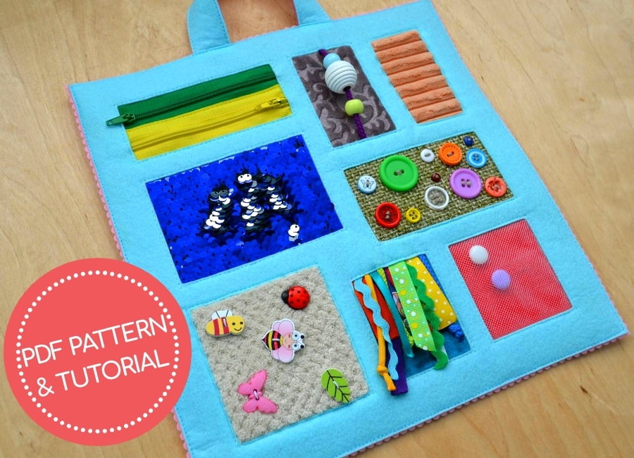 Sensory PDF mat, fidget blanket mat dementia activity, baby | Inspire ...