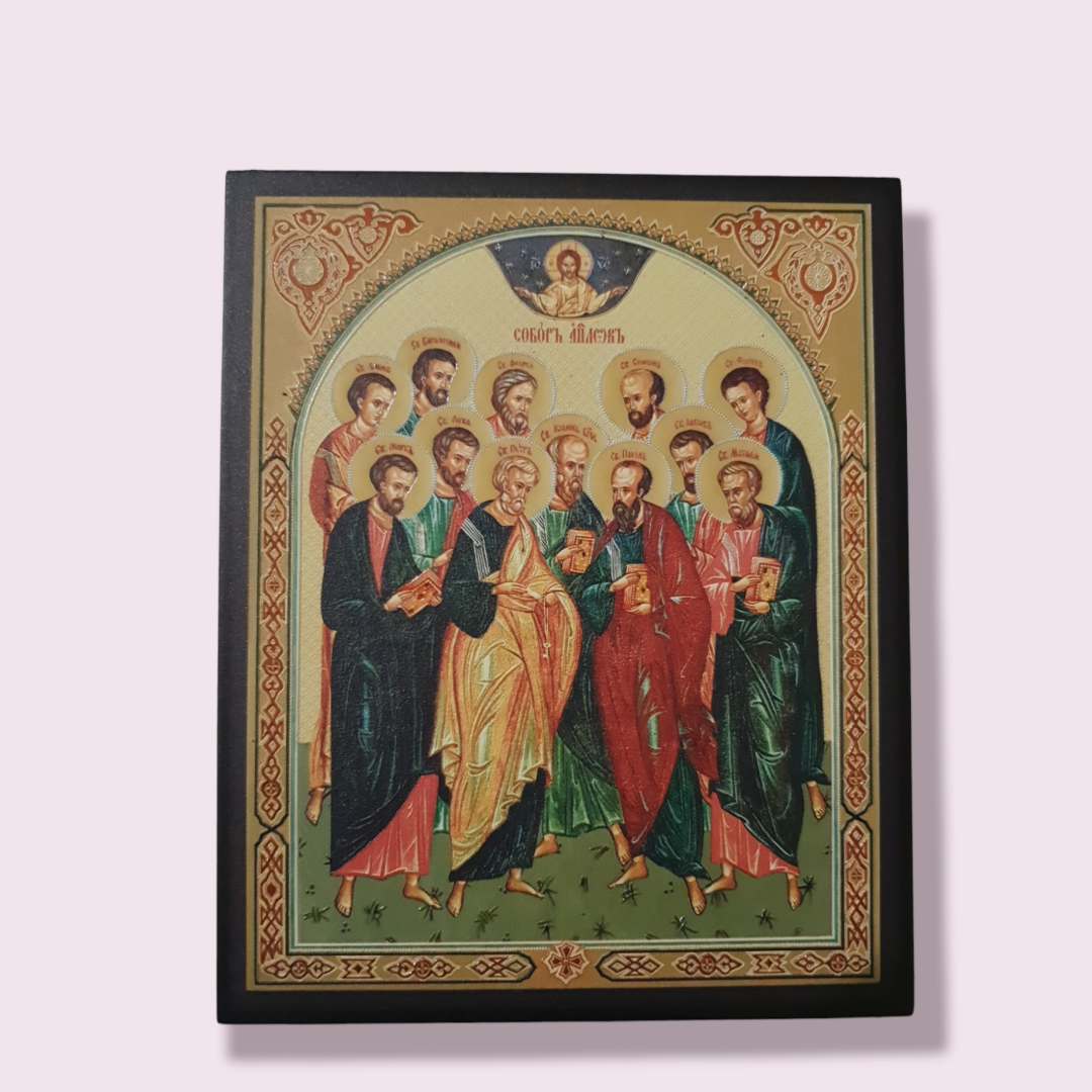 12 Apostles icon | Orthodox gift | free shipping - Inspire Uplift