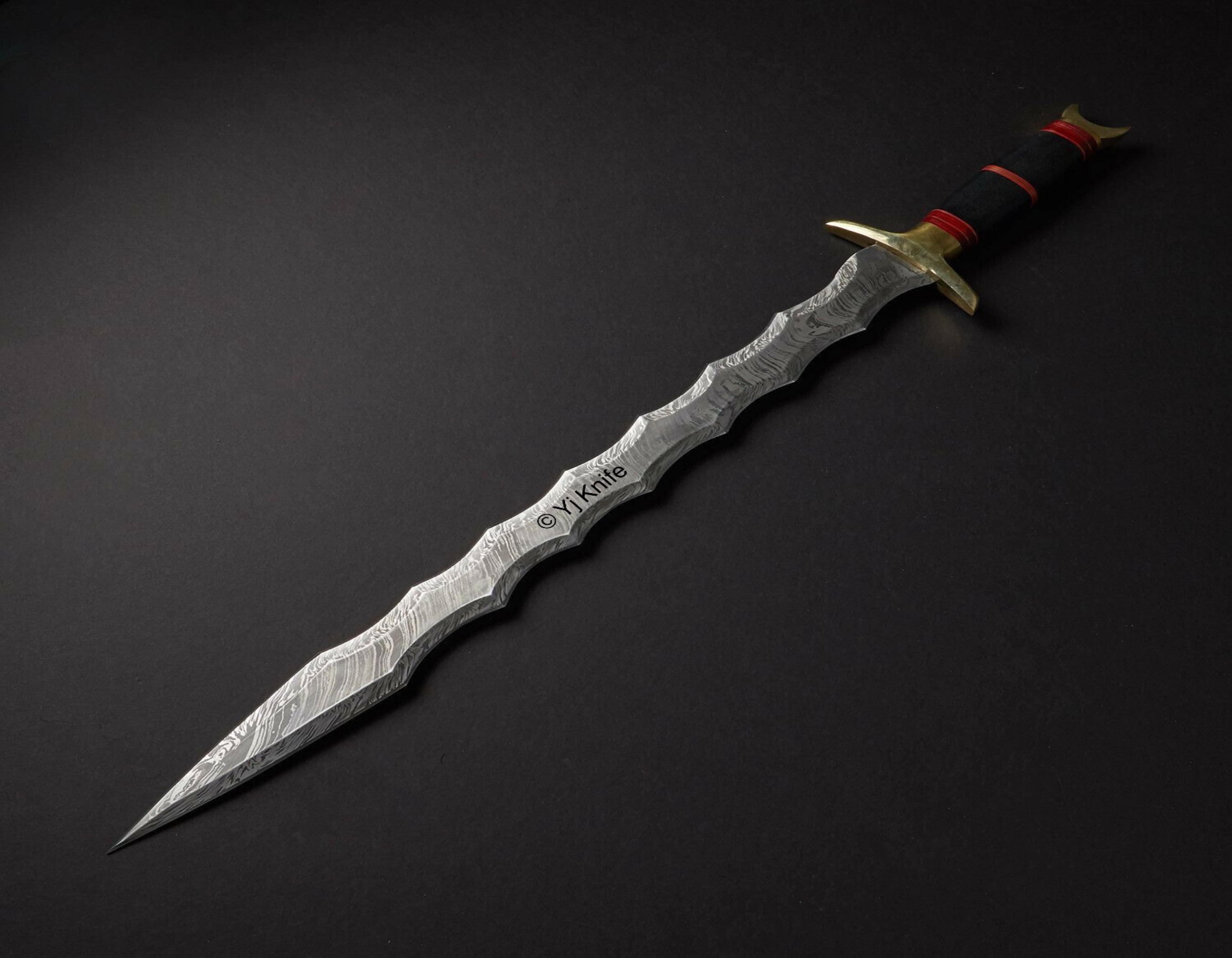 Handmade Damascus Steel Battle Ready Combat Replica Swords | Inspire Uplift