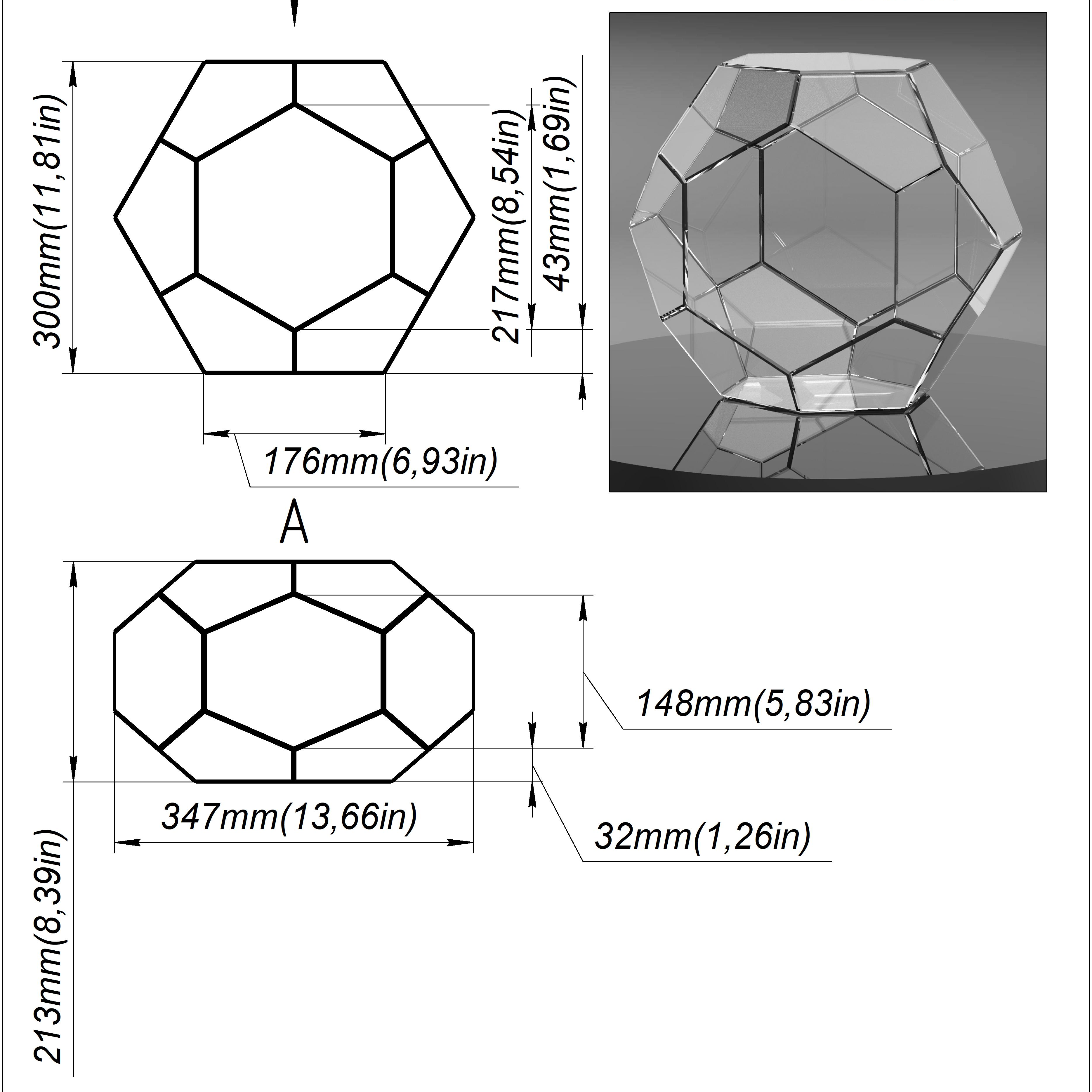 Project 246. Stained glass printable pattern. Brillant3d | Inspire Uplift