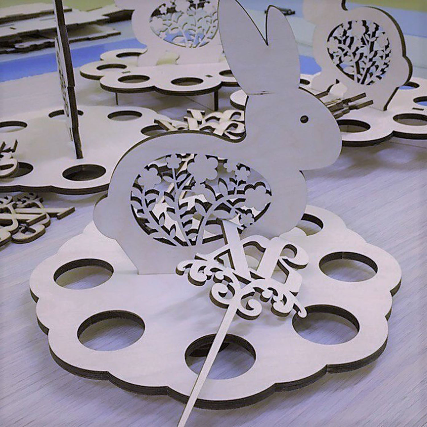 Digital Template Cnc Router Files Cnc Easter Bunny Files for | Inspire ...