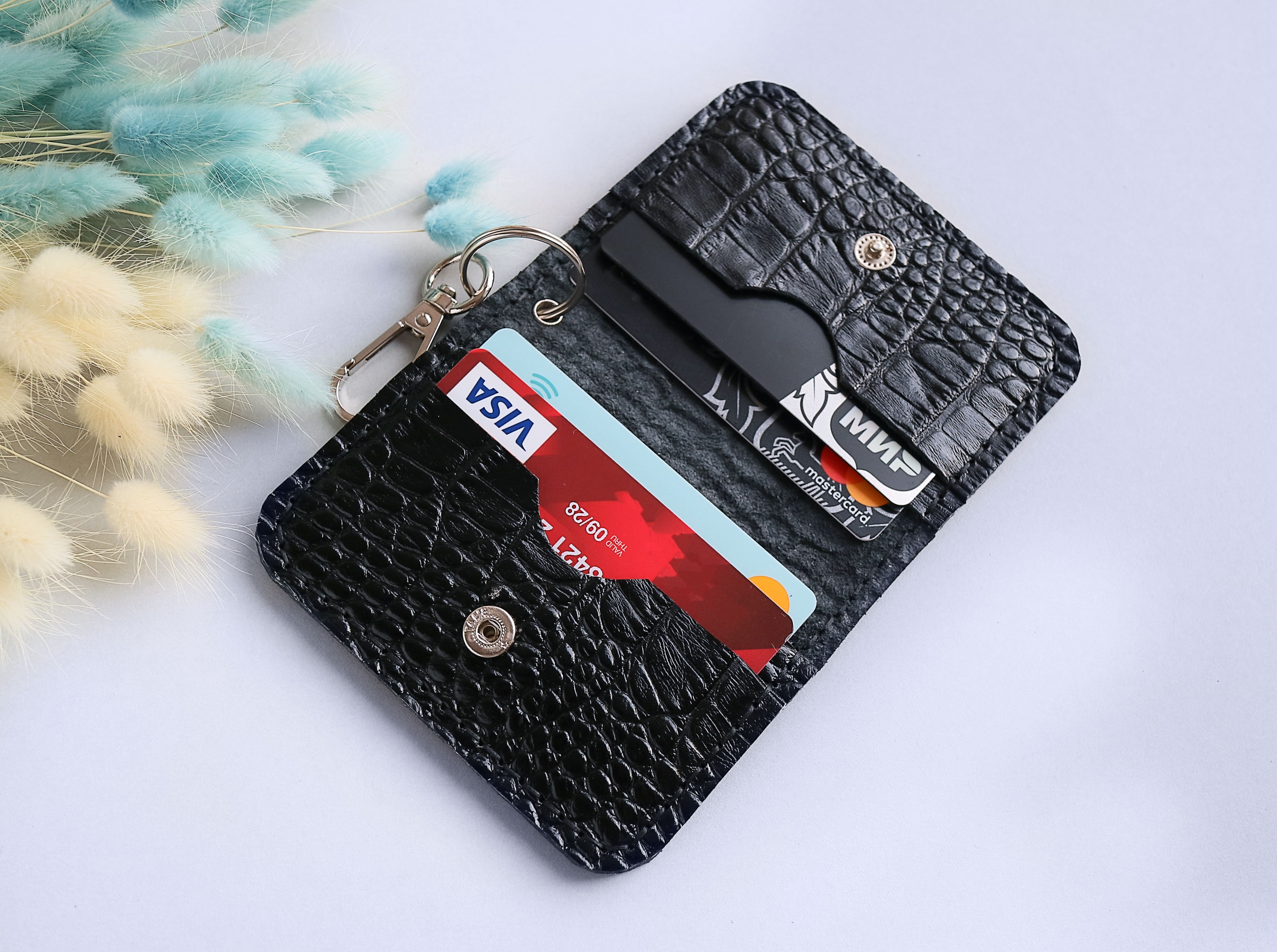 Keychain wallet for women - Credit Card Wallet - Inspire Uplift
