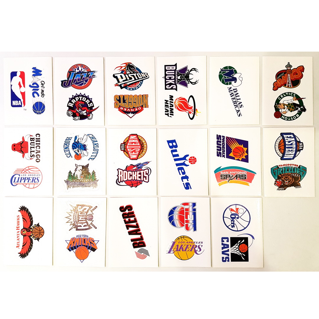 1996-1997 Upper Deck NBA BASKETBALL STICKERS | Inspire Uplift