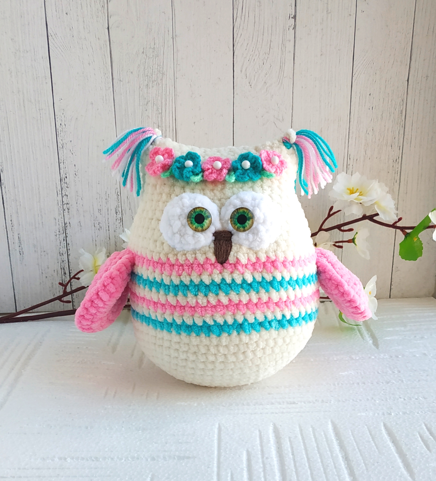 Crochet Owl Pattern, Crochet gift pdf pattern, Beginner croc - Inspire ...