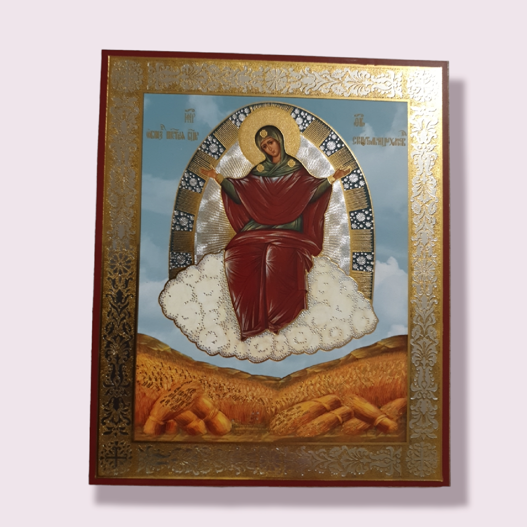 The icon of the Theotokos the Multiplier of Wheat | Orthodox | Inspire ...