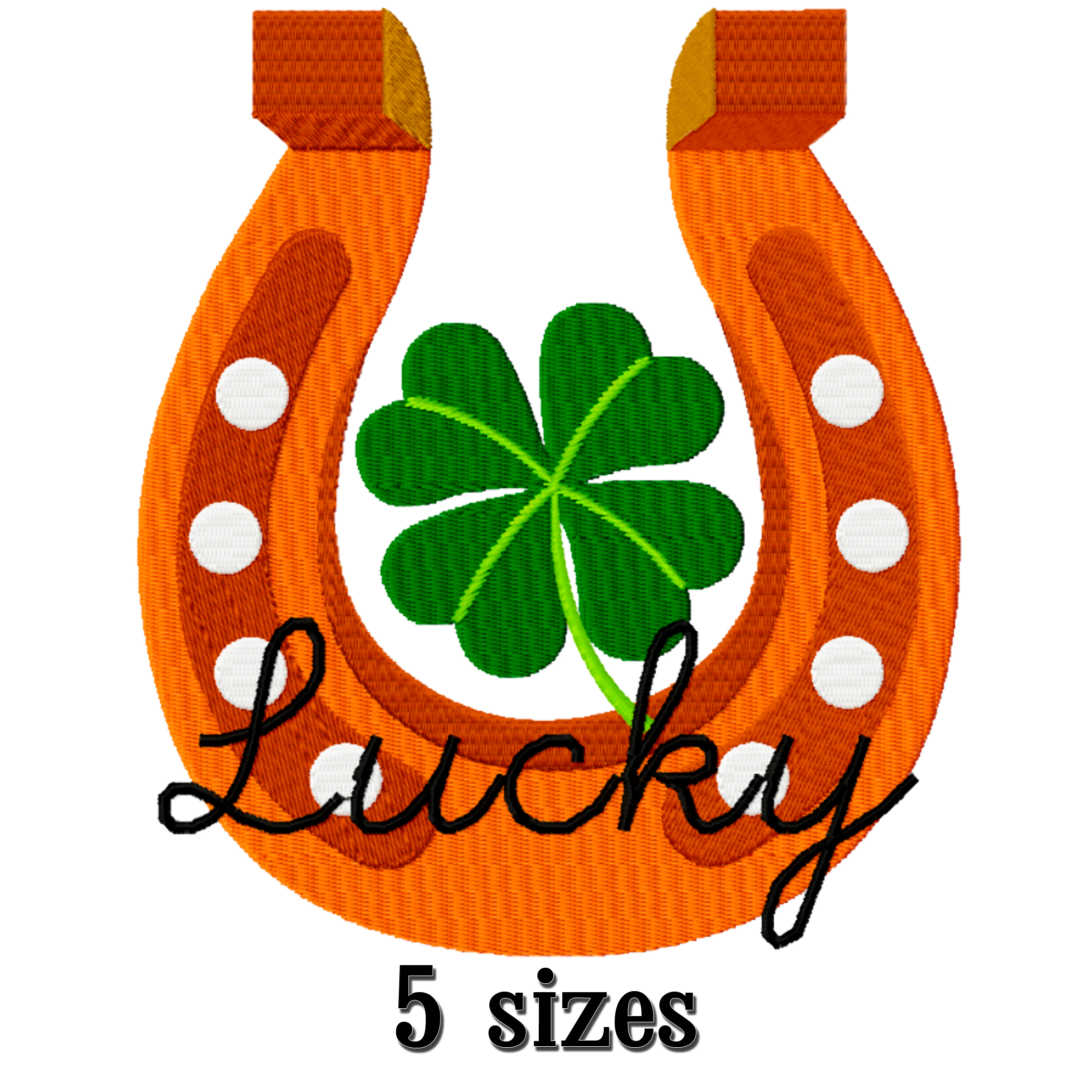 Horseshoe machine embroidery design. Irish embroidery design | Inspire ...