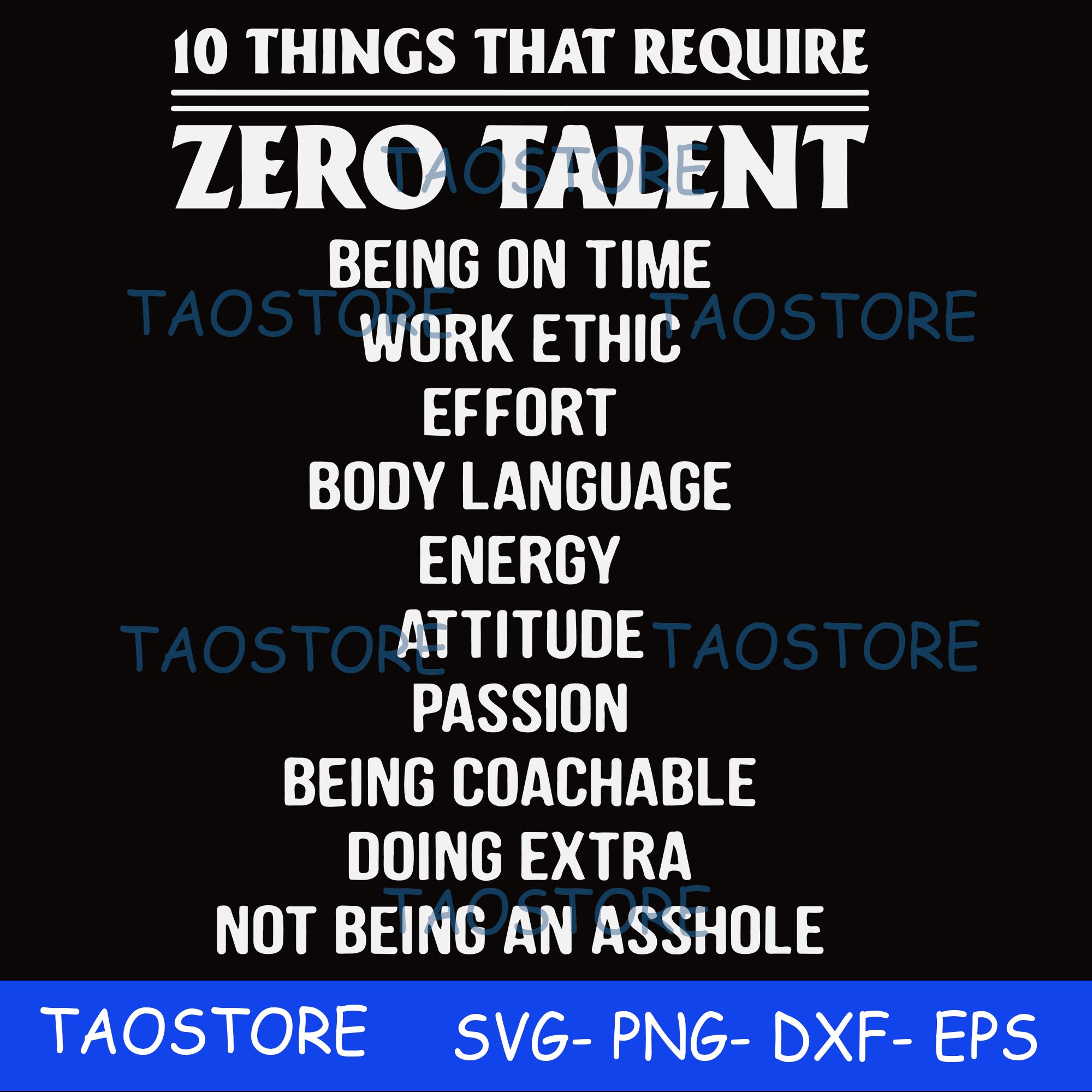 10 things that require zero talent being on time work ethic | Inspire ...