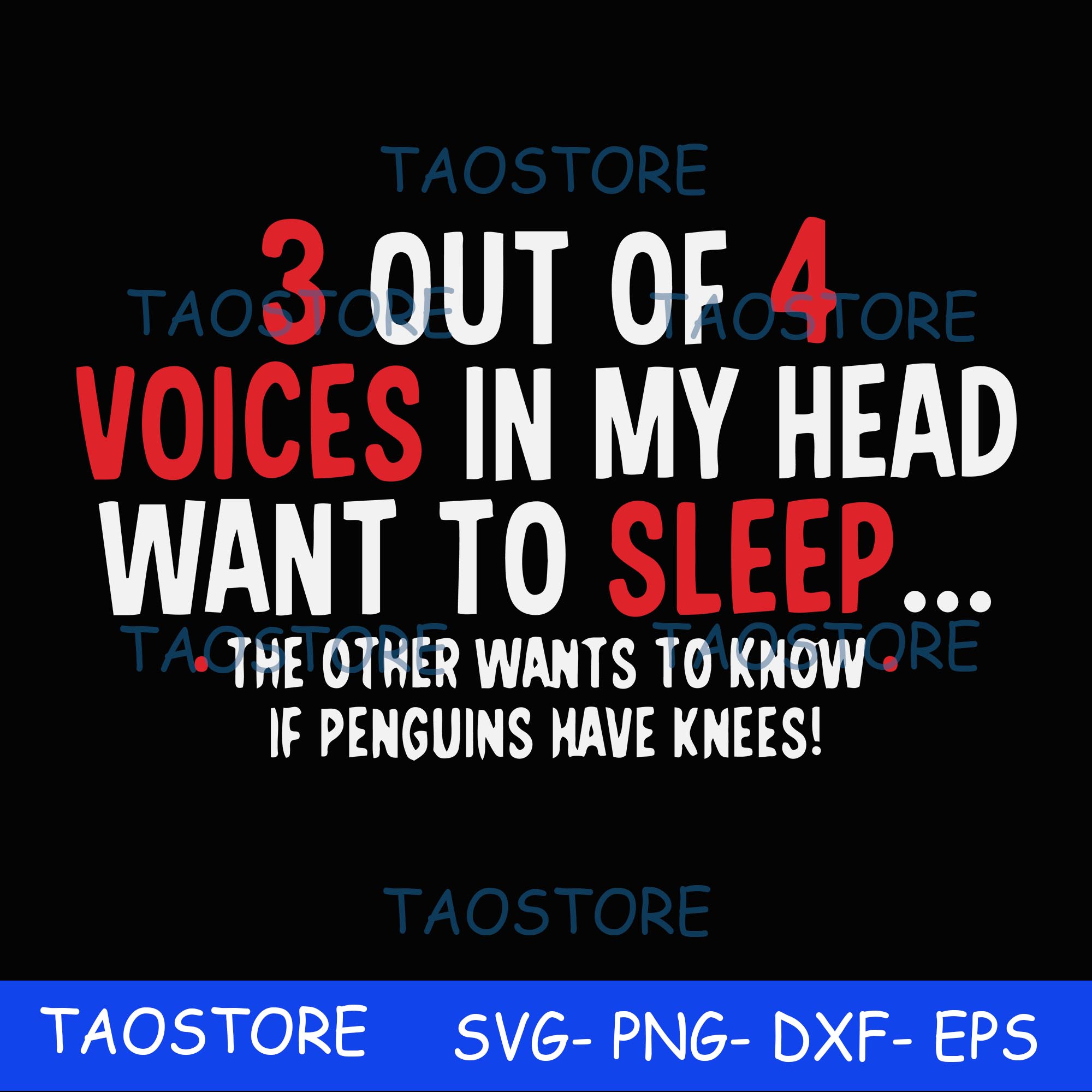 3 out of 4 voices in my head want to sleep the other wants t | Inspire ...