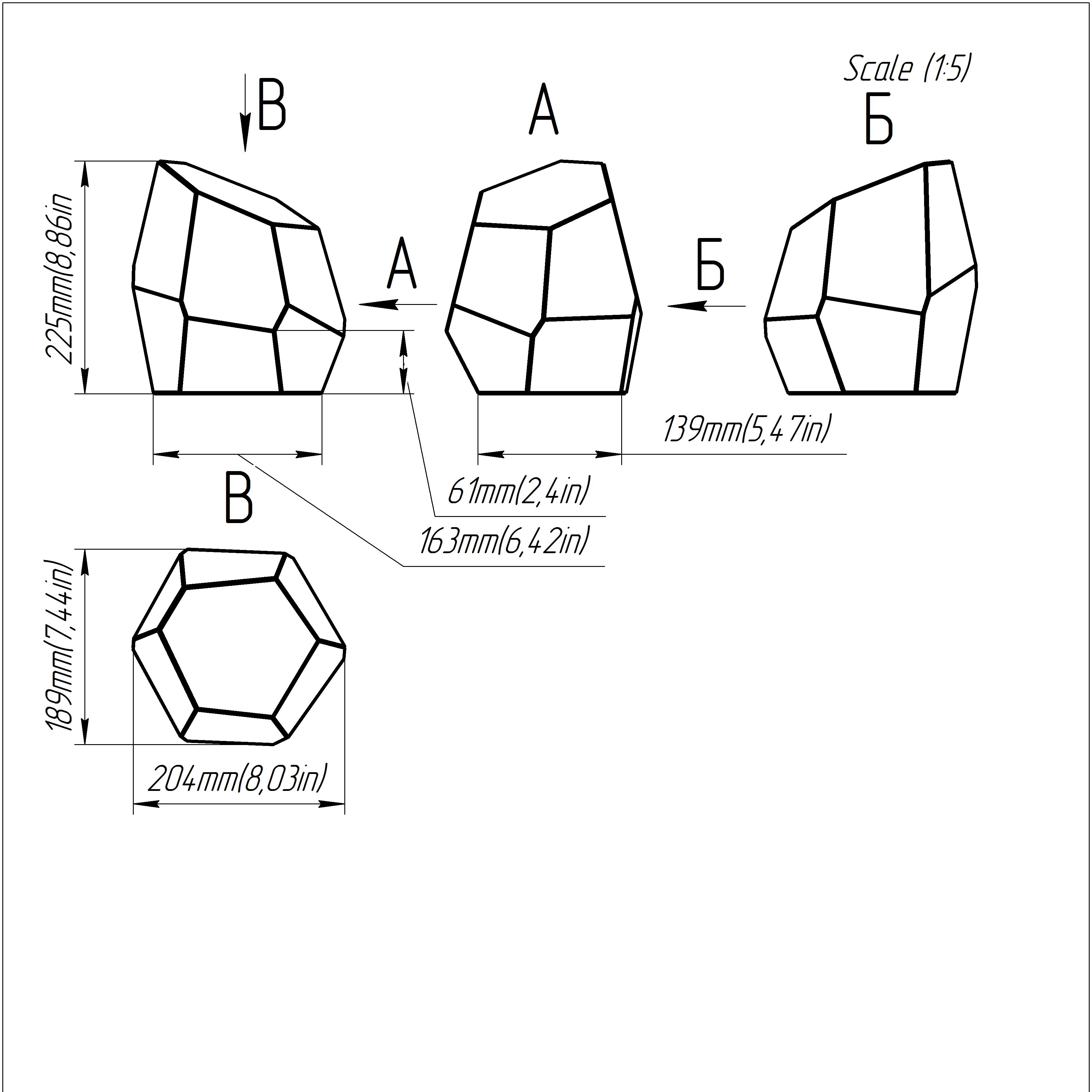 Project 313. Stained glass printable pattern. Brillant3d | Inspire Uplift