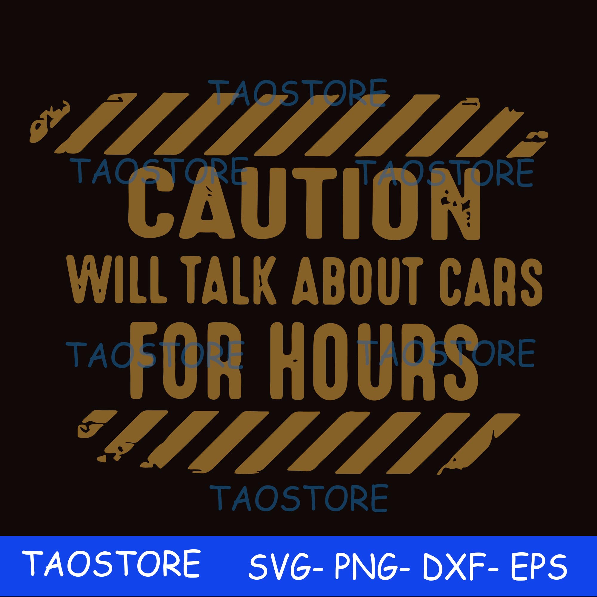 Caution will talk about cars for hours svg | Inspire Uplift