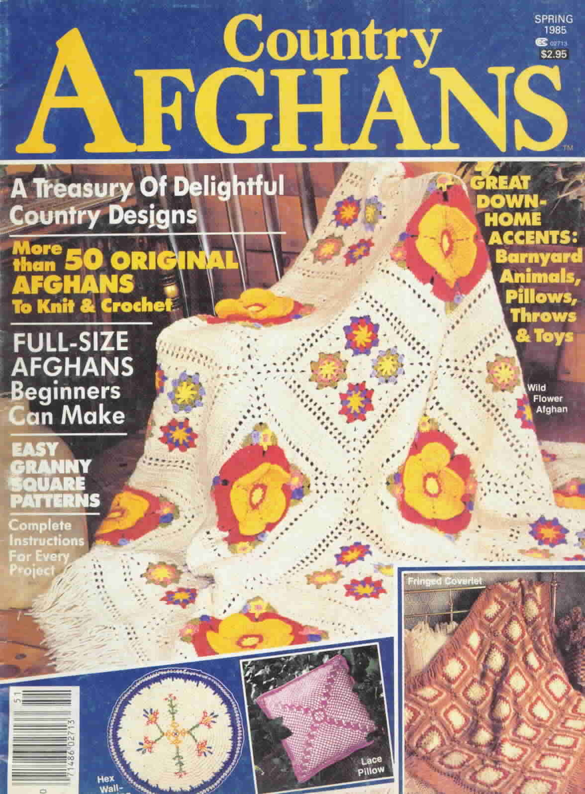 Digital Vintage Crochet Magazine Of Afghan Plaids\Country Af | Inspire ...