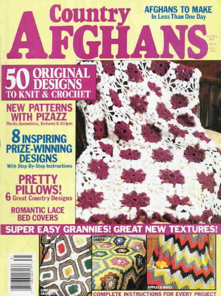 Digital Vintage Crochet Magazine Of Afghan Plaids \Afgans Co | Inspire ...