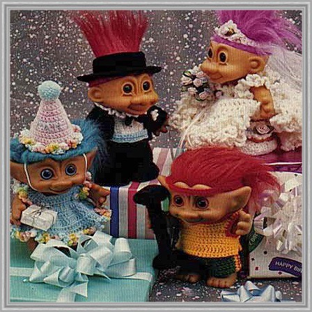 Digital - Vintage Troll Crochet Pattern - Troll Fashions Cro | Inspire ...