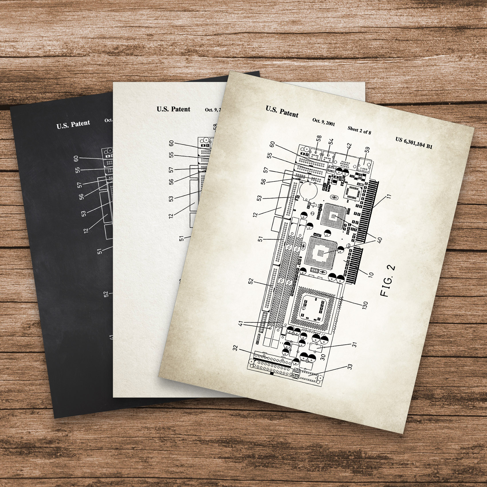 Graphics Card Patent, Computer Patents, IT Wall Art, Gifts f | Inspire ...