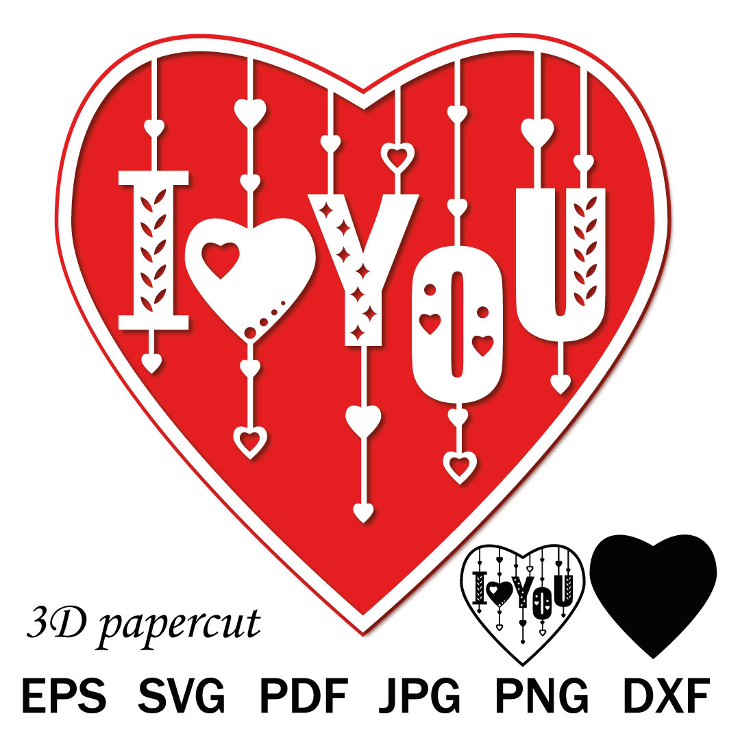 Papercut holiday greeting card template, SVG format | Inspire Uplift