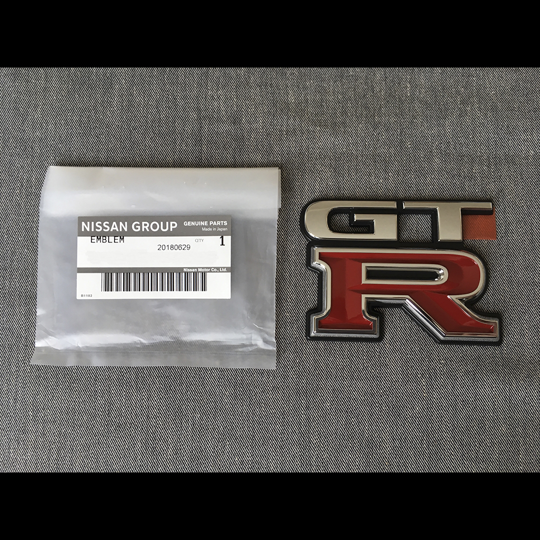 Nissan Genuine GT-R Rear Emblem Badge for Skyline GT-R | Inspire Uplift