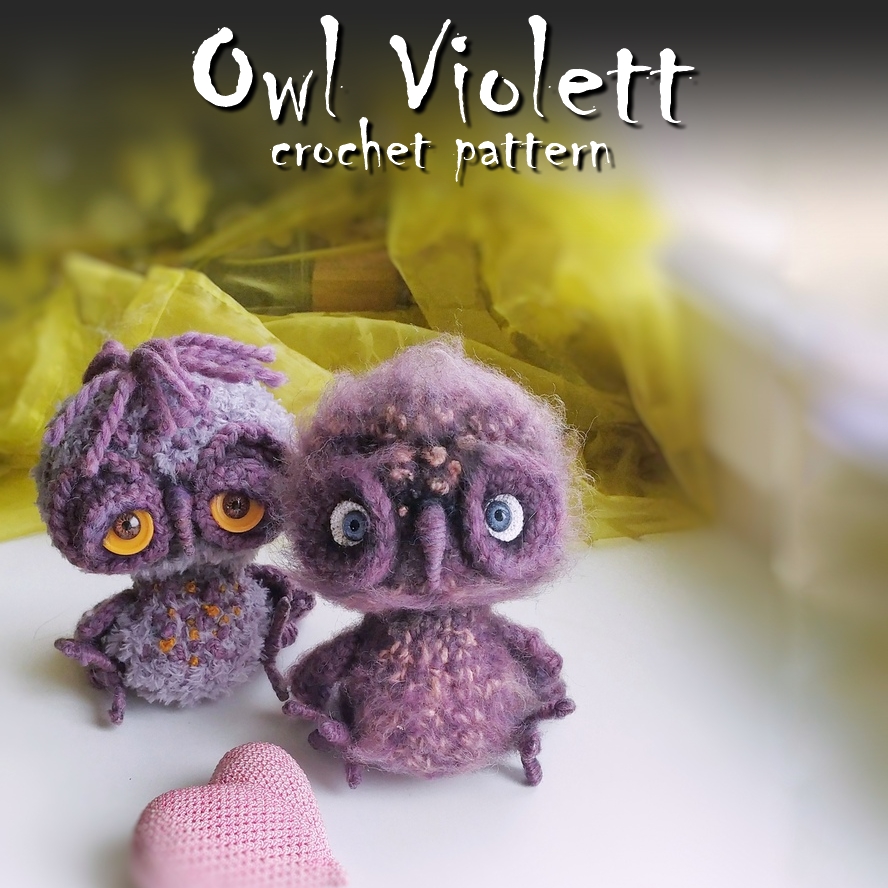 Owl crochet pattern, toy crochet pattern, amigurumi toy bird | Inspire ...