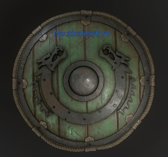 Valhalla Dragon Shield Wooden | Inspire Uplift