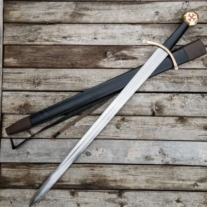 Templar Knights Medieval Historical Replica Decorative Sword | Inspire ...