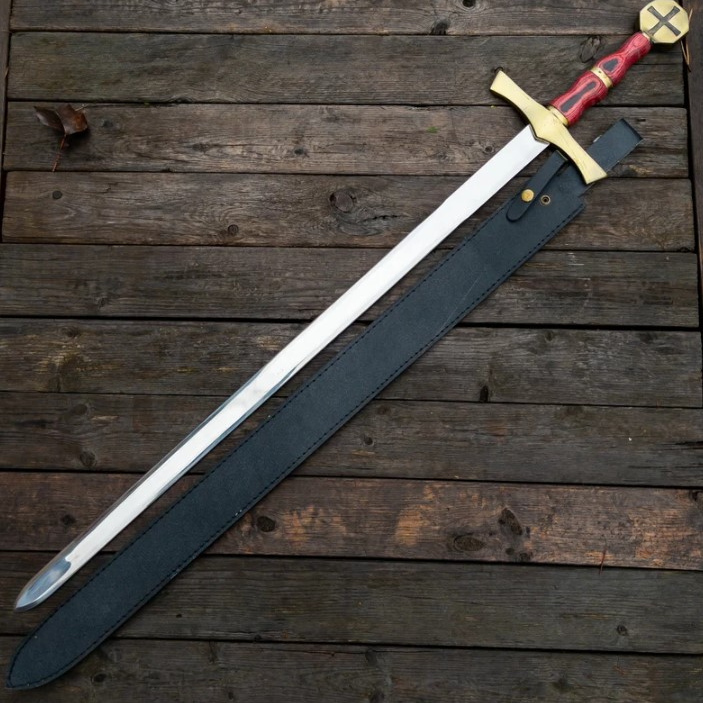 Honorable Cross Display Sword - Medieval Replica Collectible | Inspire ...