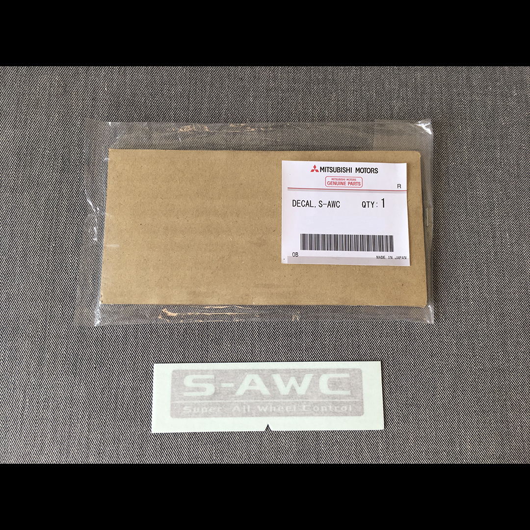 Mitsubishi S-AWC Rear Glass Sticker for Lancer Evolution X - Inspire Uplift