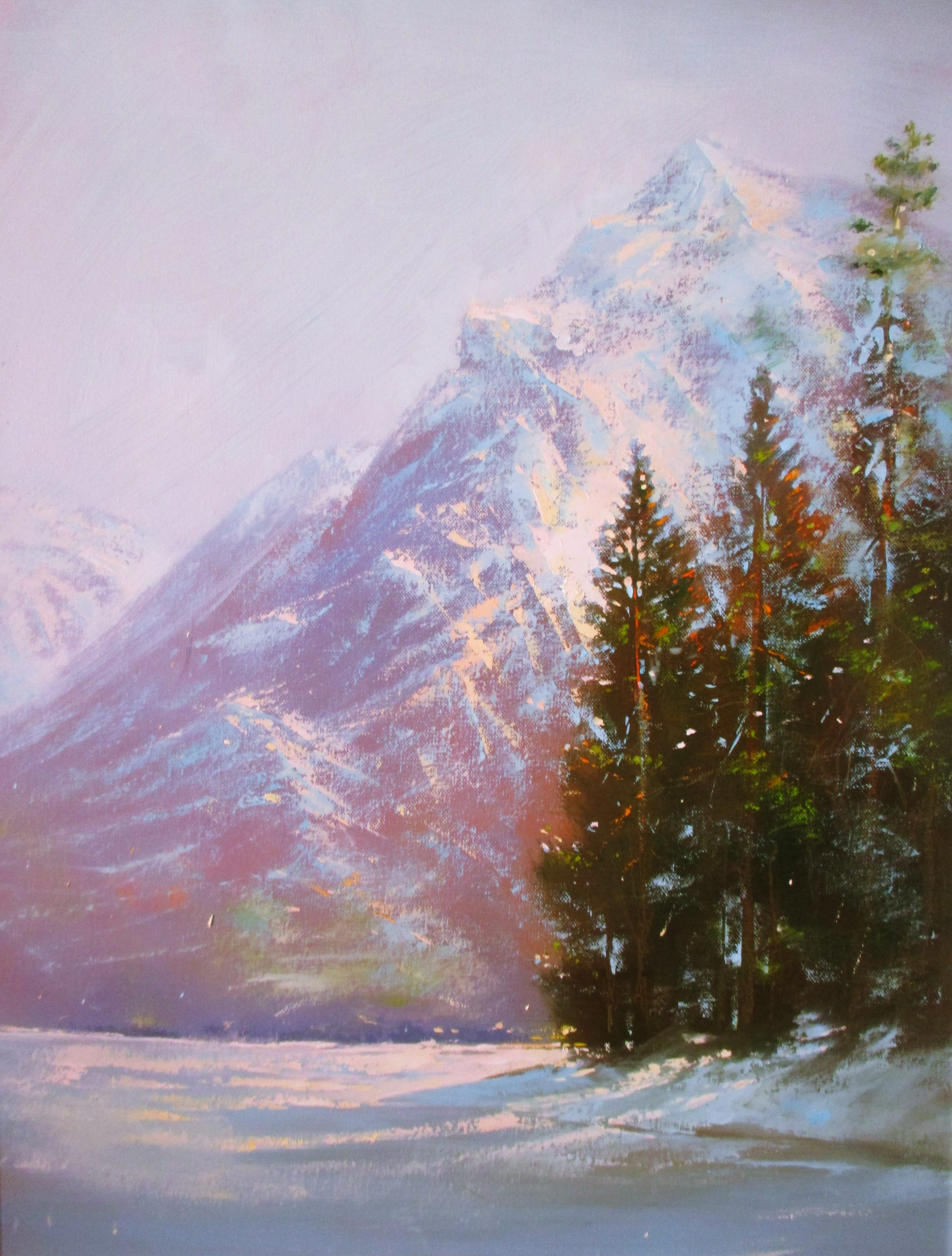 Montana Painting, Buy Glacier National Park HAND PAINTED Art - Inspire ...