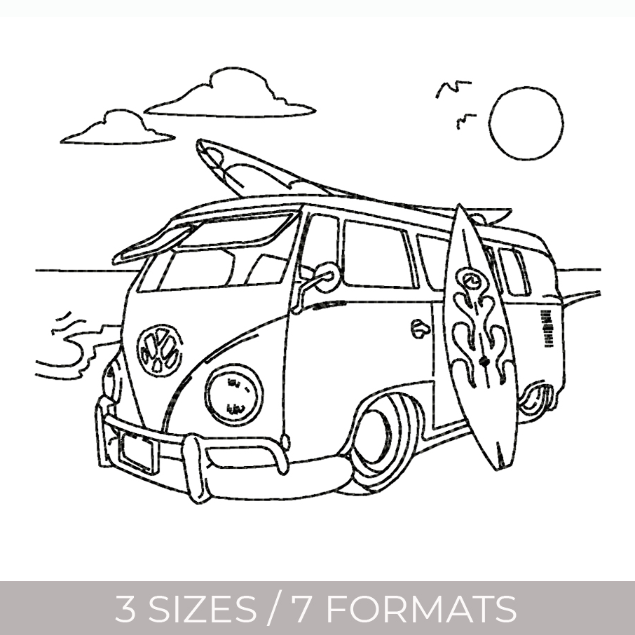 Travel embroidery design, Embroidery file, Pes embroidery de - Inspire ...