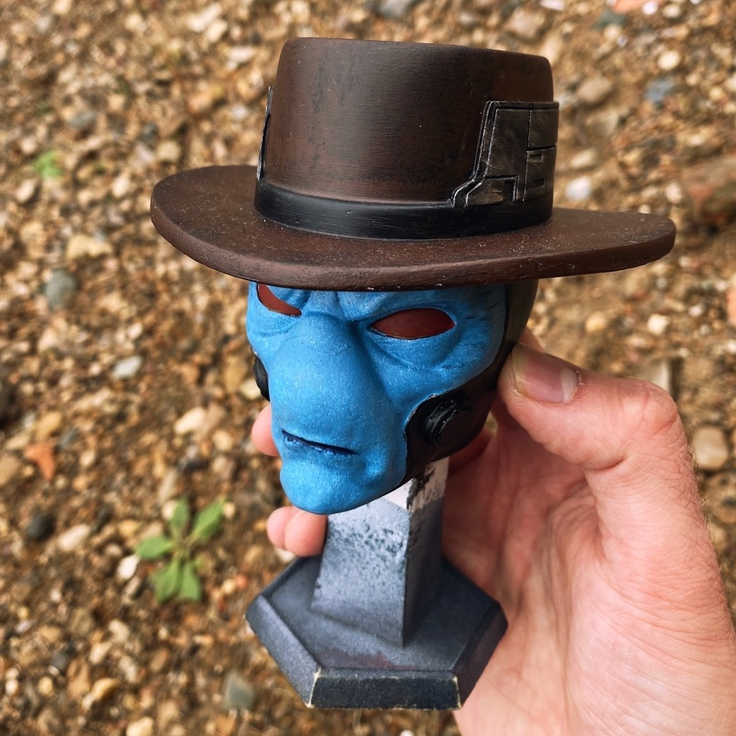 Cad Bane Toy. Cad Bane figure. Cad Bane bust | Inspire Uplift