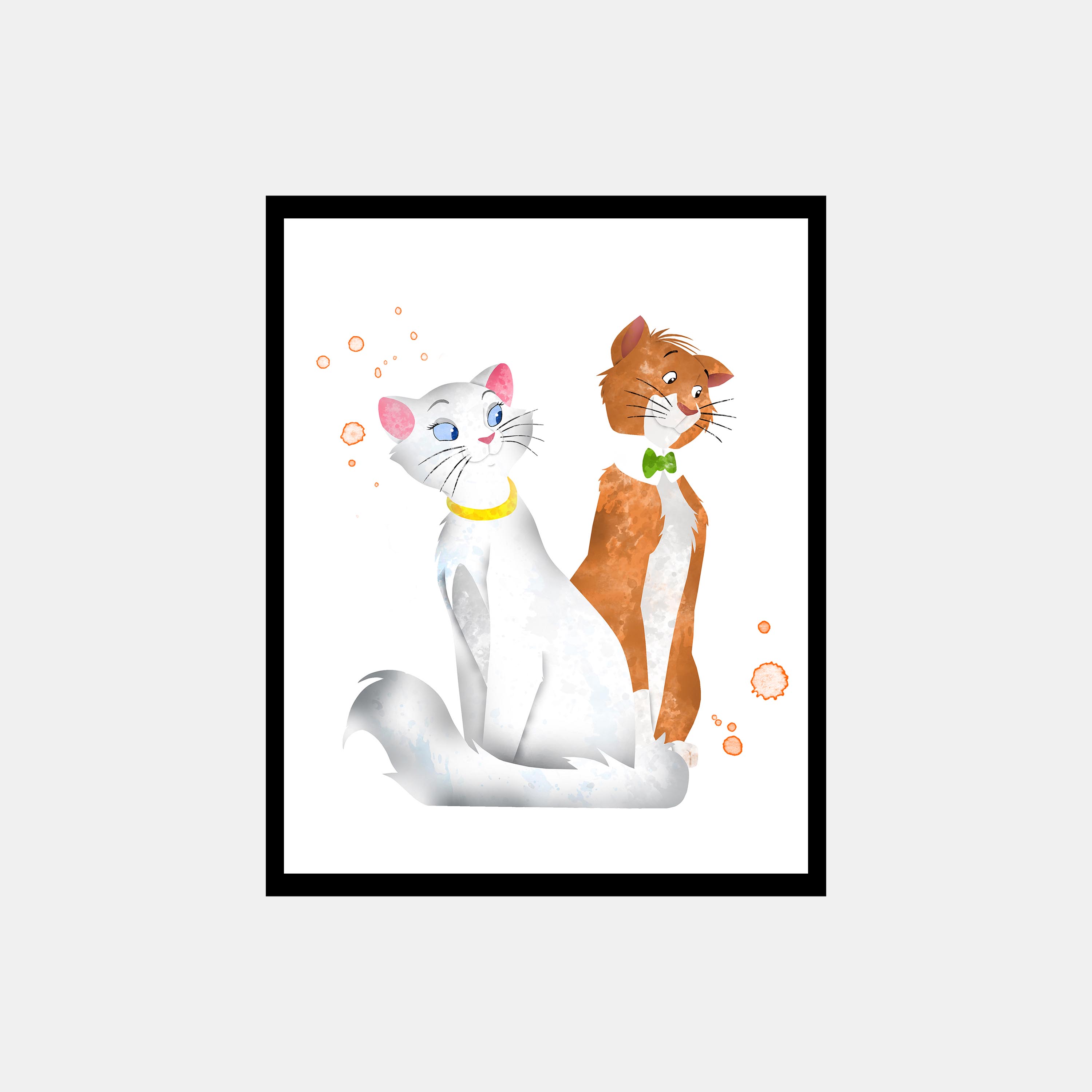 The AristoCats Duchess Disney Art Print Digital Files nurser | Inspire ...