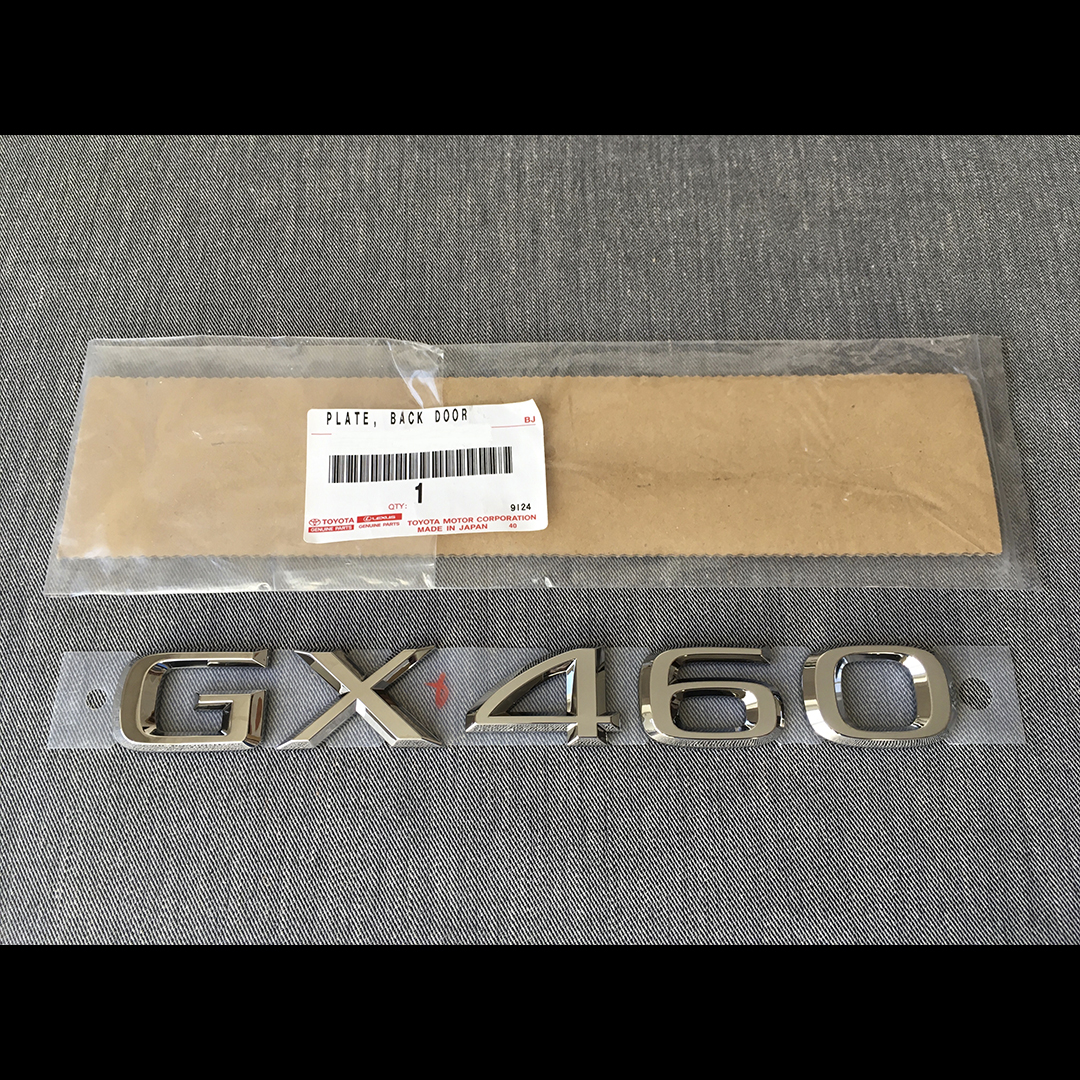 Toyota Lexus GX460 Chrome Rear Emblem Badge for Lexus GX460 | Inspire ...