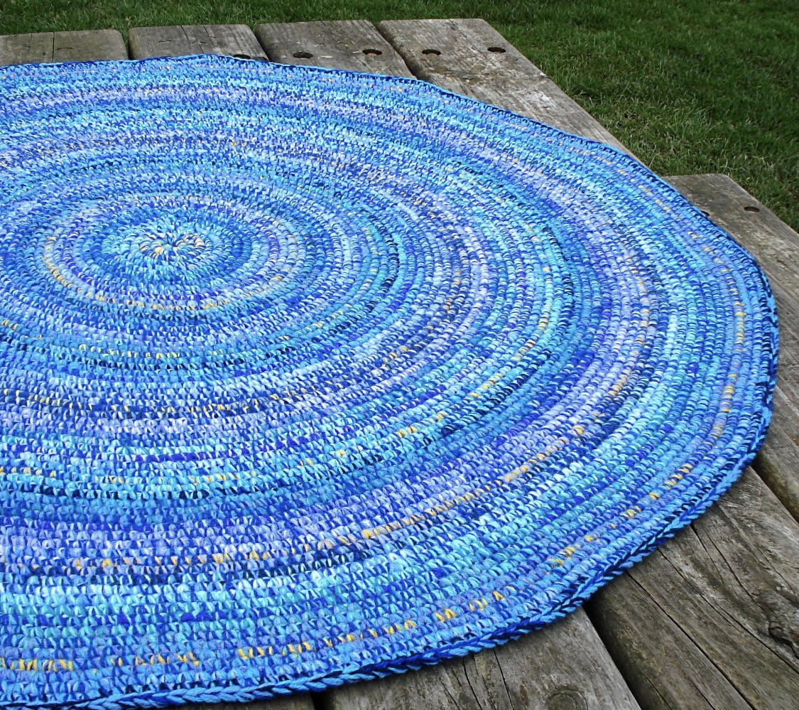 Crochet Round rug, Crochet handmade rug, Interior crochet ru | Inspire ...