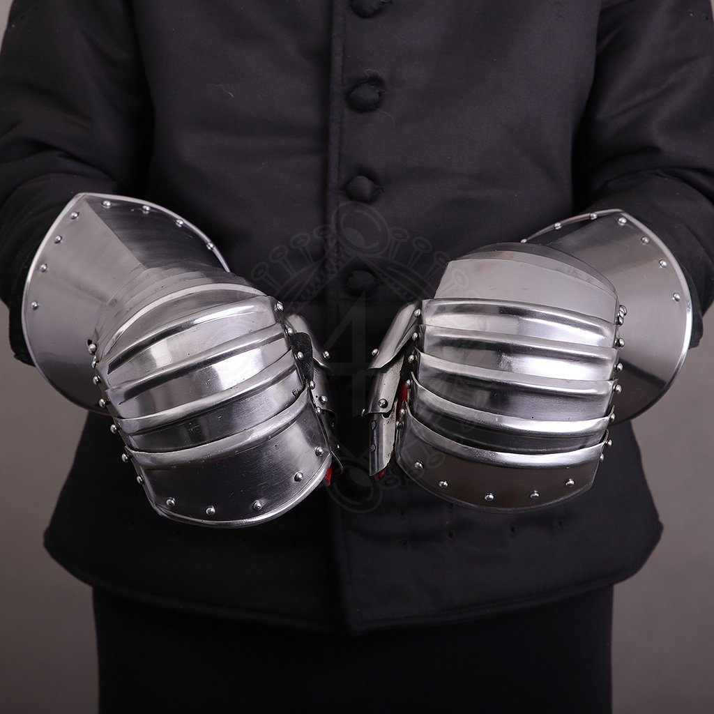 Medieval Infantry Mitten Gauntlets with Inner Gloves - Inspire Uplift