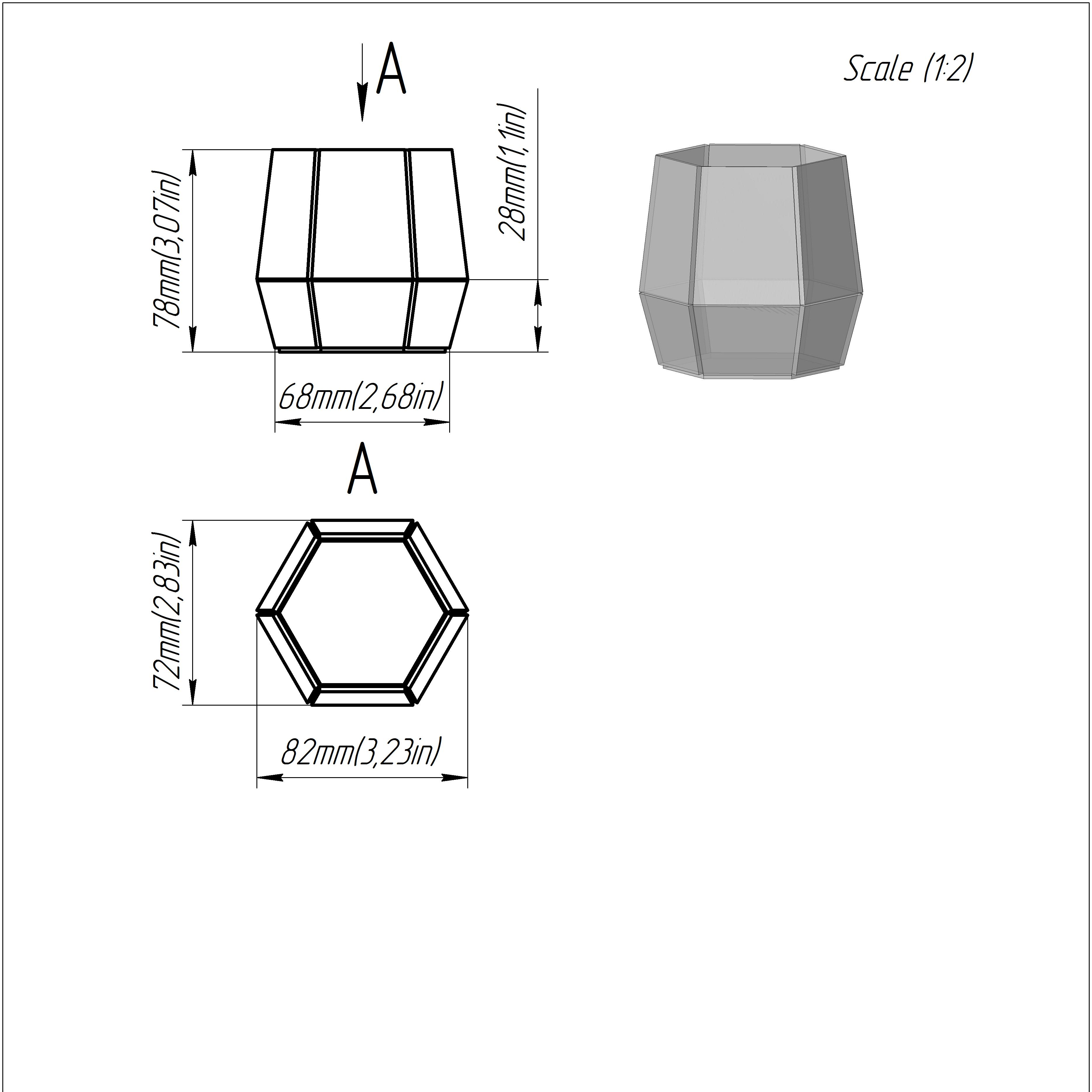 Project 317. Stained glass printable pattern. Brillant3d - Inspire Uplift