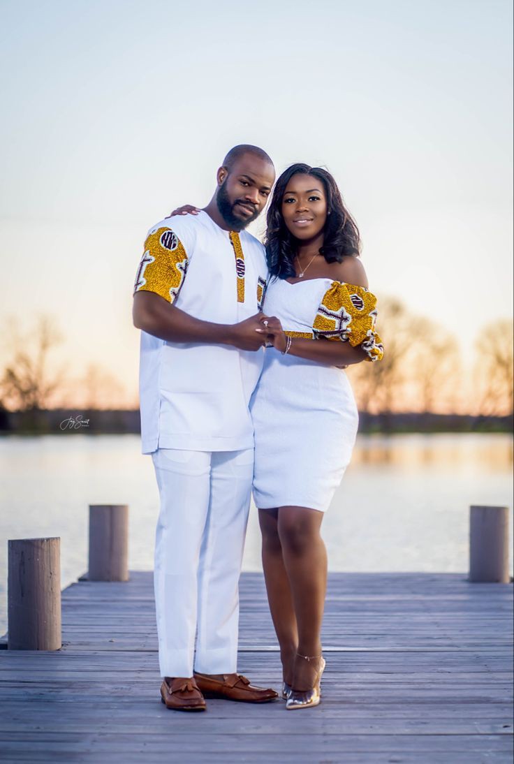 African couples clothing, couple's attire, different sizes a | Inspire ...