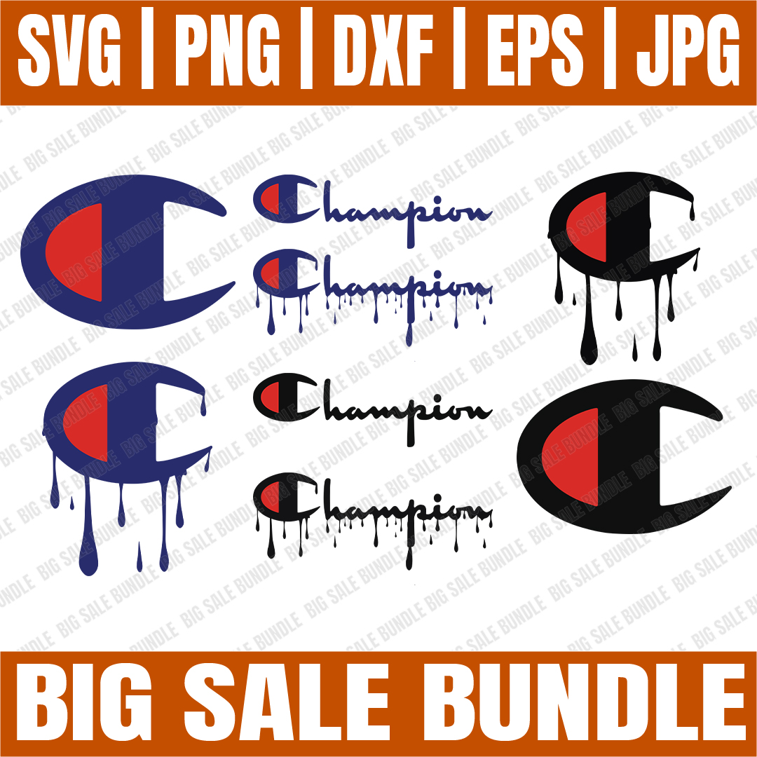Bundle 8 Files Champion Logo Fashion Svg, Champion Logo Svg, - Inspire ...