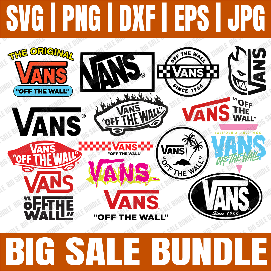 Bundle 18 Files Vans Logo Fashion Svg, Vans Logo Svg, Mickey - Inspire ...