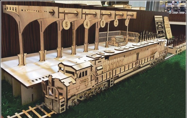 Digital Template Cnc Router Files Cnc Platform Train Files f - Inspire ...