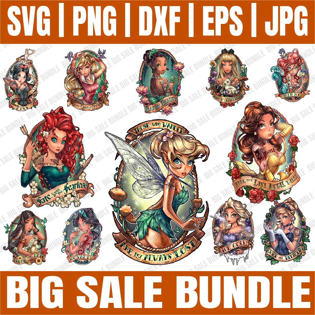 Bundle 12 Files Bad Princess png, Princess Bundle Png, Princ - Inspire ...