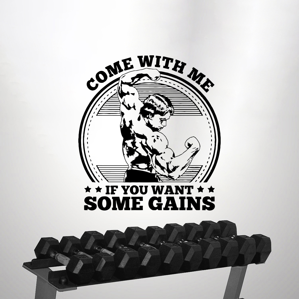 Arnold Sticker, Motivation Bodybuilder Gym Fitness Coach Mus - Inspire ...