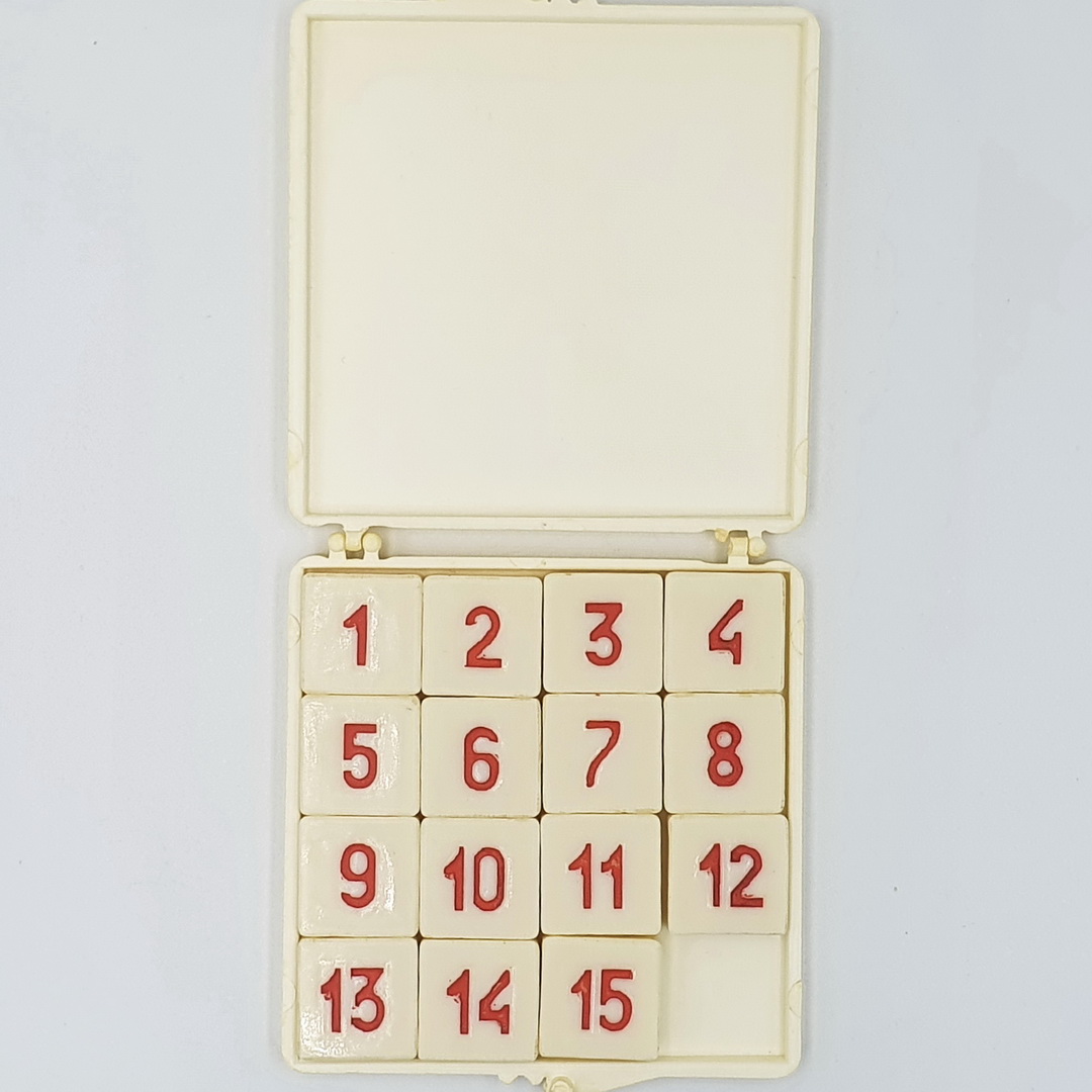 15 Number Slide Game Brain Teaser Puzzle Kiev USSR Vintage 1 | Inspire ...