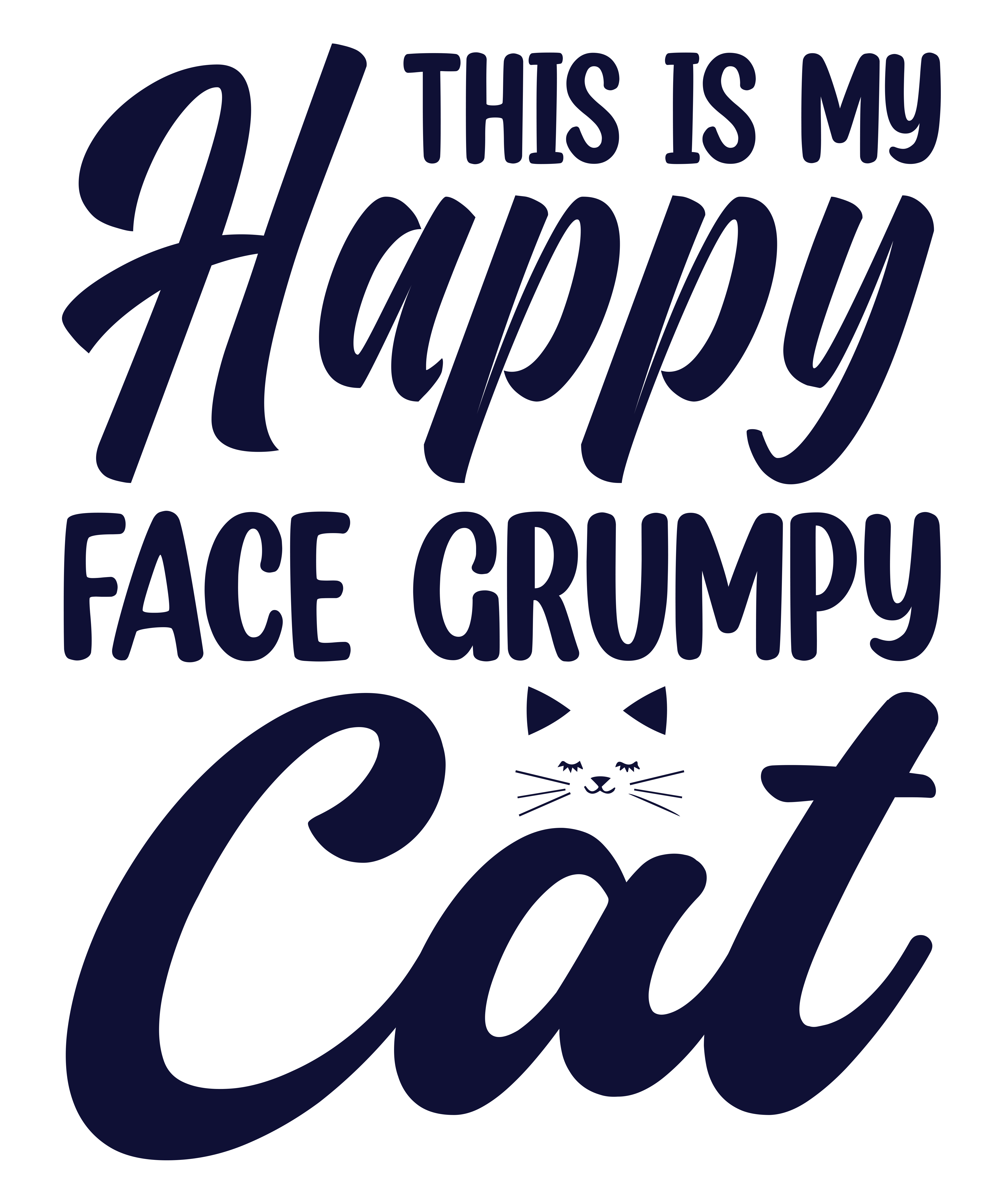 This Is My Hapy face Grumpy Cat | Inspire Uplift