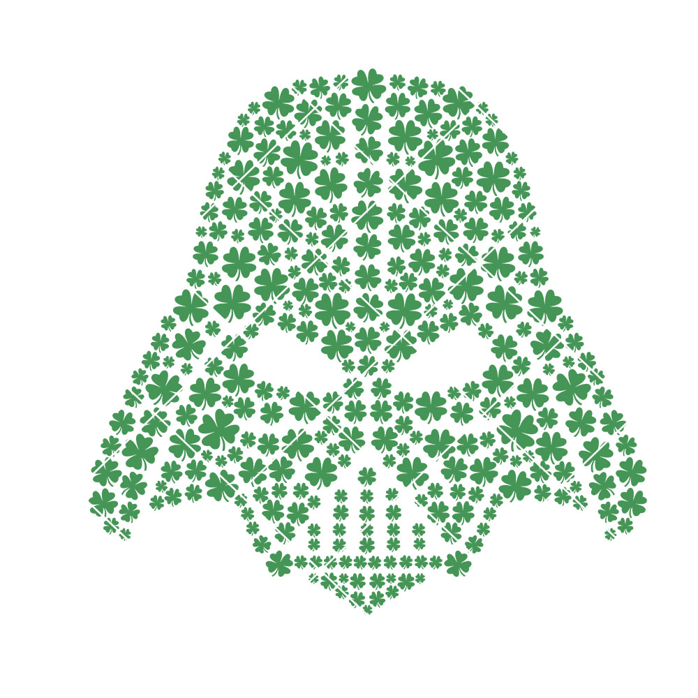 St Patrick's Day Darth Vader SVG, Star Wars, Darth Vader Gre | Inspire ...