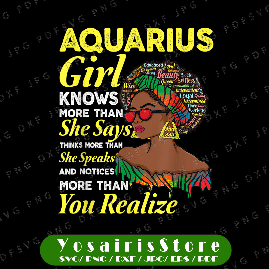 January and February Birthday Zodiac Aquarius Queen PNG, Bla | Inspire ...