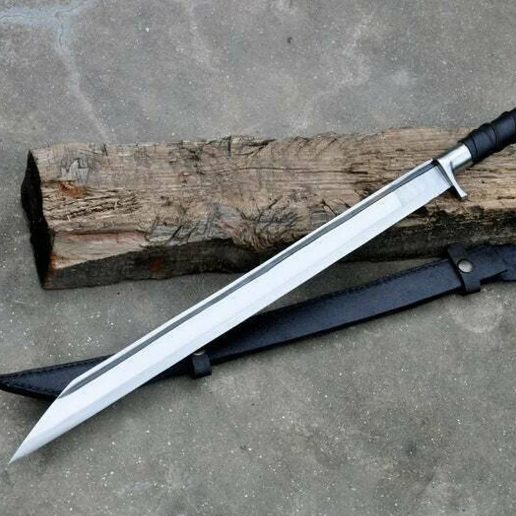 D2 Steel Sword, Hunting Short Sword, Battle Ready Sword, Vik | Inspire ...