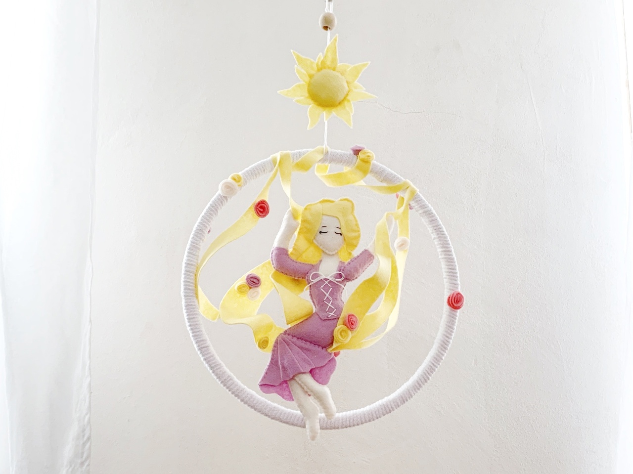 Rapunzel tangled baby mobile Rapunz crib mobile nursery | Inspire Uplift