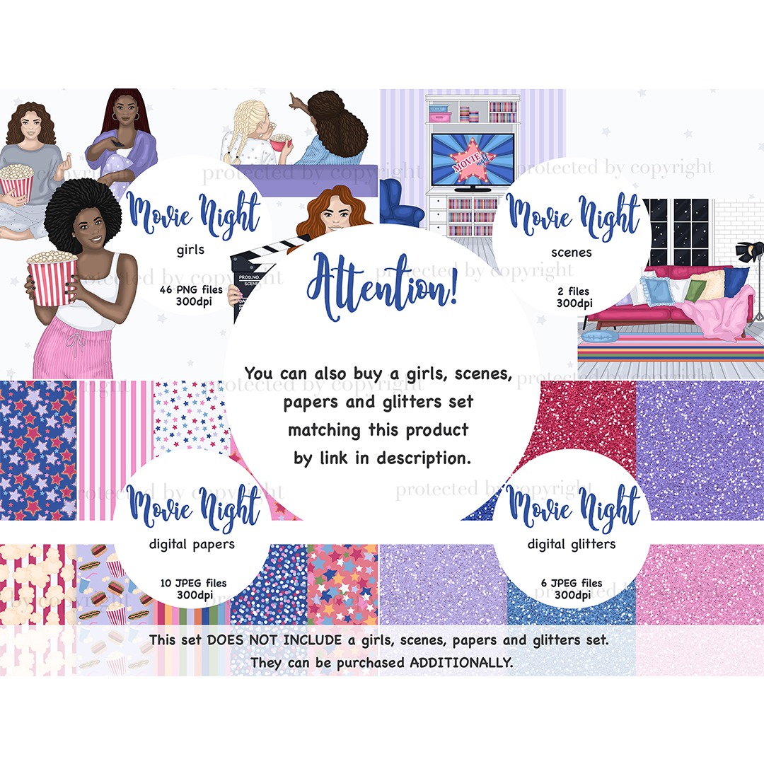 Movie Night Clip Art